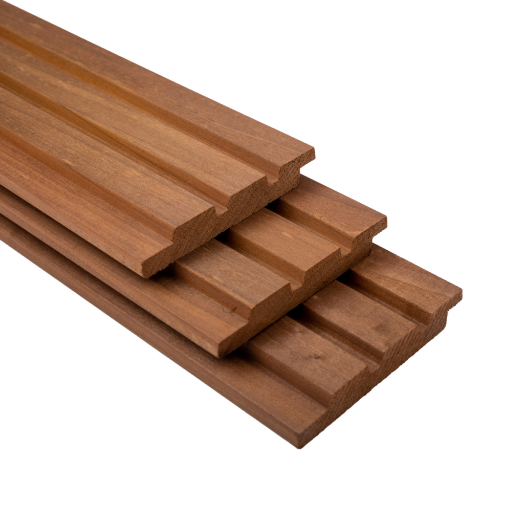 Thermally Modified Poplar Triple Rhombus - HouseWood